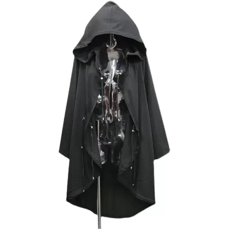 Drawstrings Trendy Long Cape Cloak – Slick Street