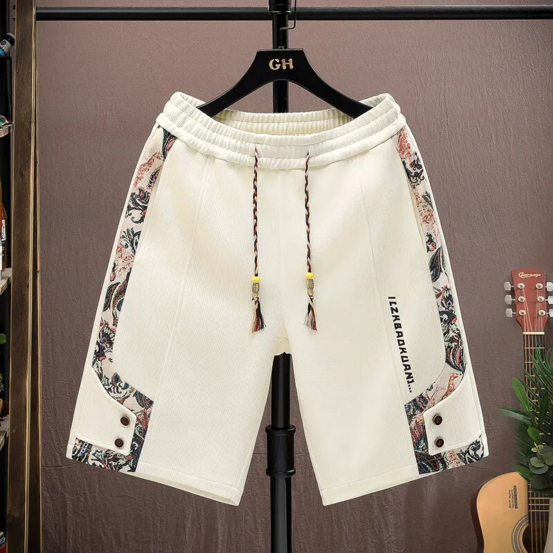 Multi Color Drawstring Loose Shorts – Slick Street
