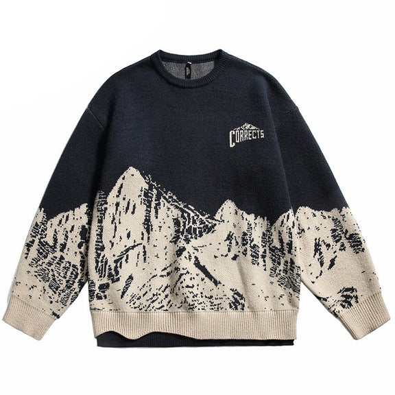CORRECTS The Glorious Mountain Graphic Sweater – Slick Street