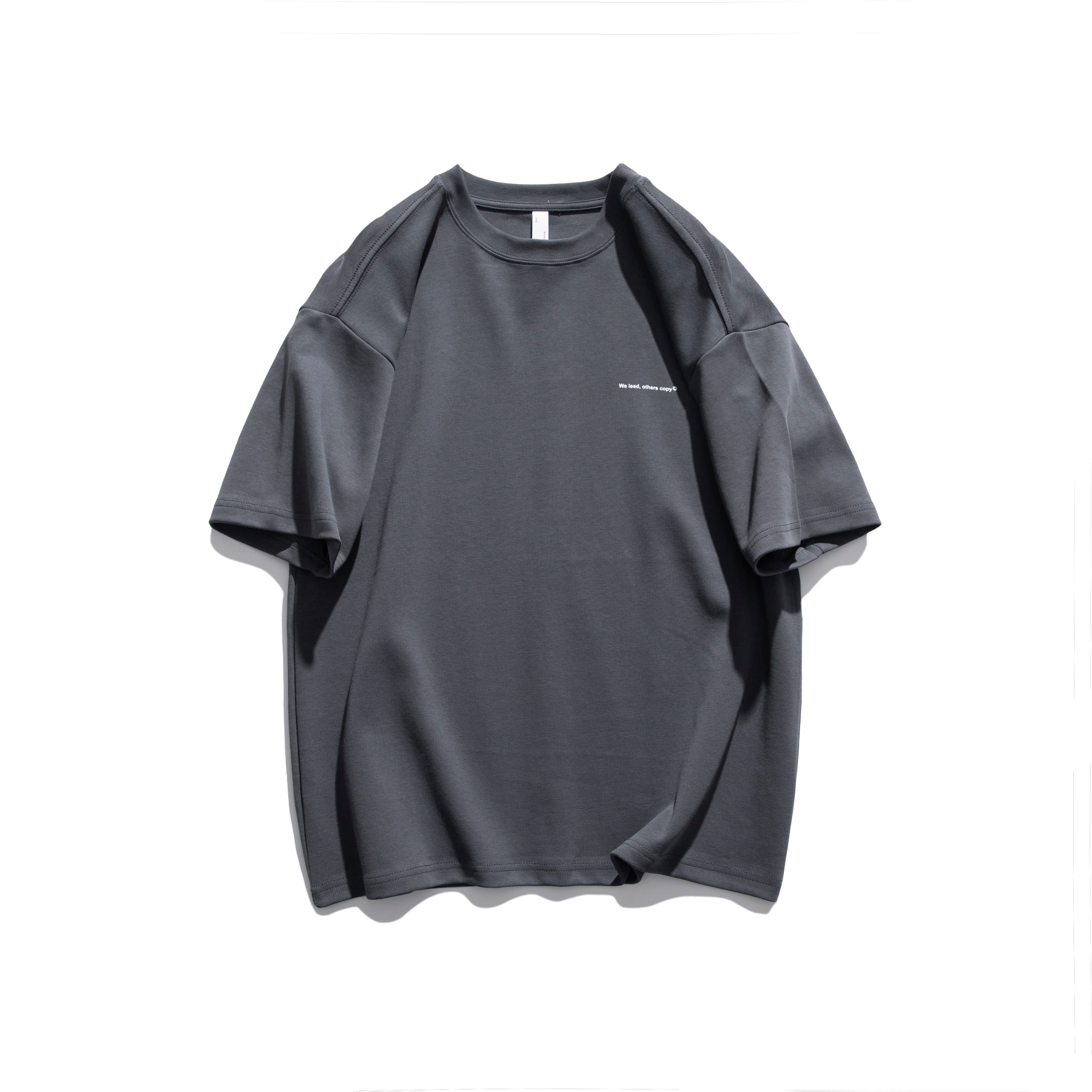 We lead, others copy© Casual Solid T-Shirt – Slick Street