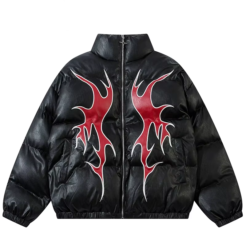 Slick 'Flame' Puffer Jacket – Slick Street