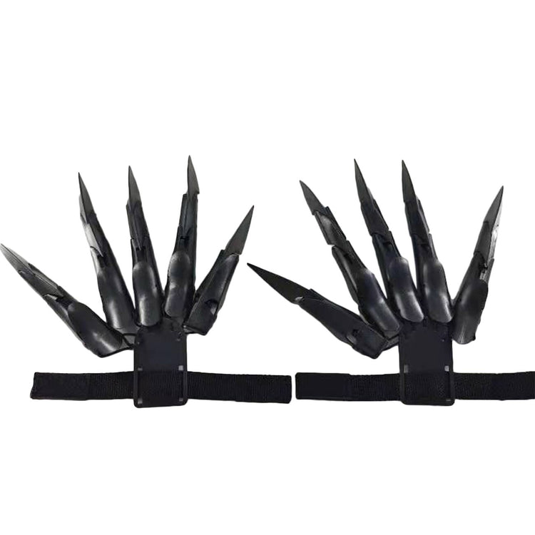 Detachable Knuckle Hand Claws Mechanical Gloves - Black – Slick Street