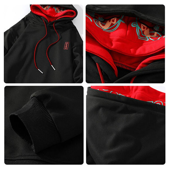 Elegance Two Color Hoodie With Rib Sleeves – Slick Street