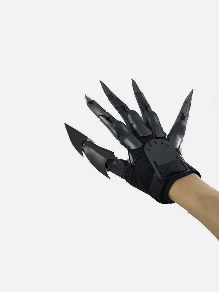 Detachable Knuckle Hand Claws Mechanical Gloves - Black – Slick Street