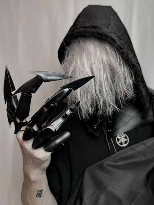 Detachable Knuckle Hand Claws Mechanical Gloves - Black – Slick Street