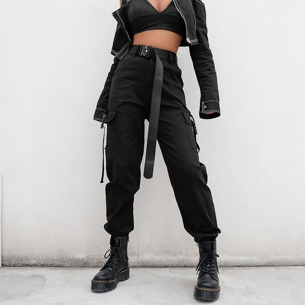 Obsidian High Waist Cargo Pants (3 Colours) – Slick Street