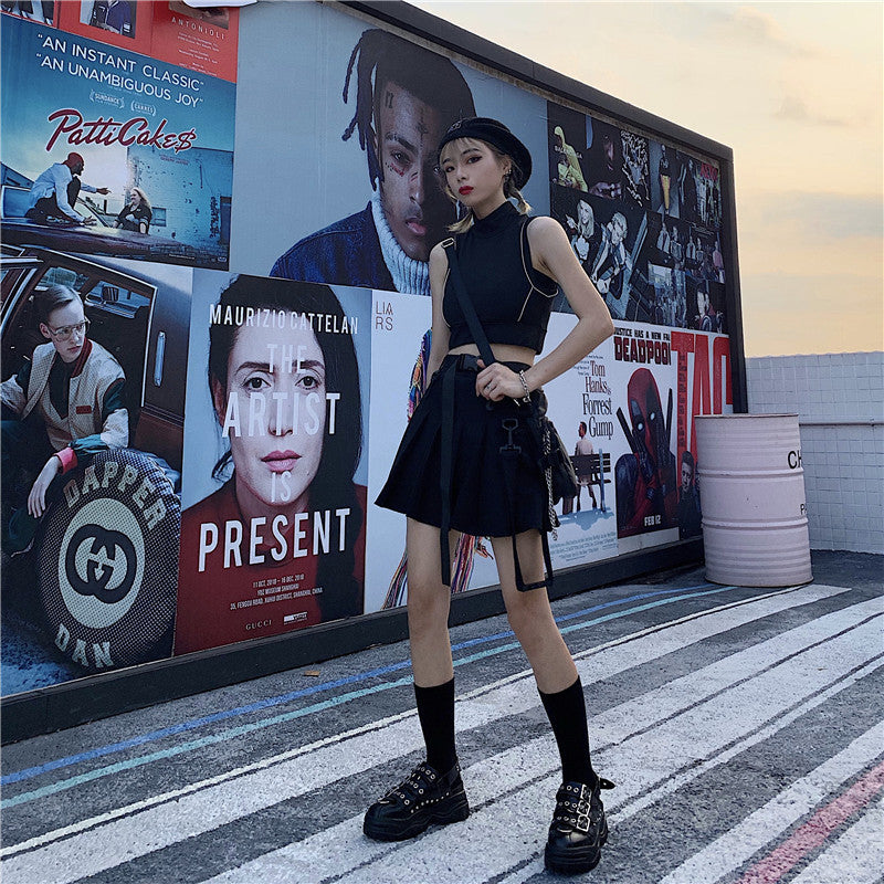Dark-Tech Skirt – Slick Street